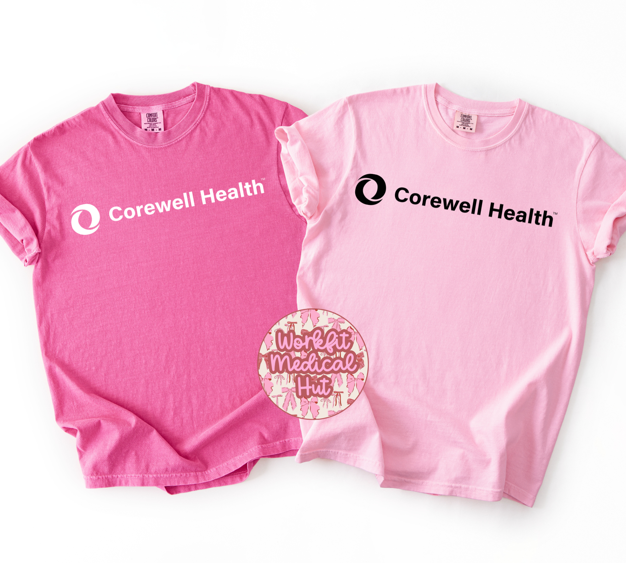 Corewell Health Pink Bundle – Work Fit Scrubs
