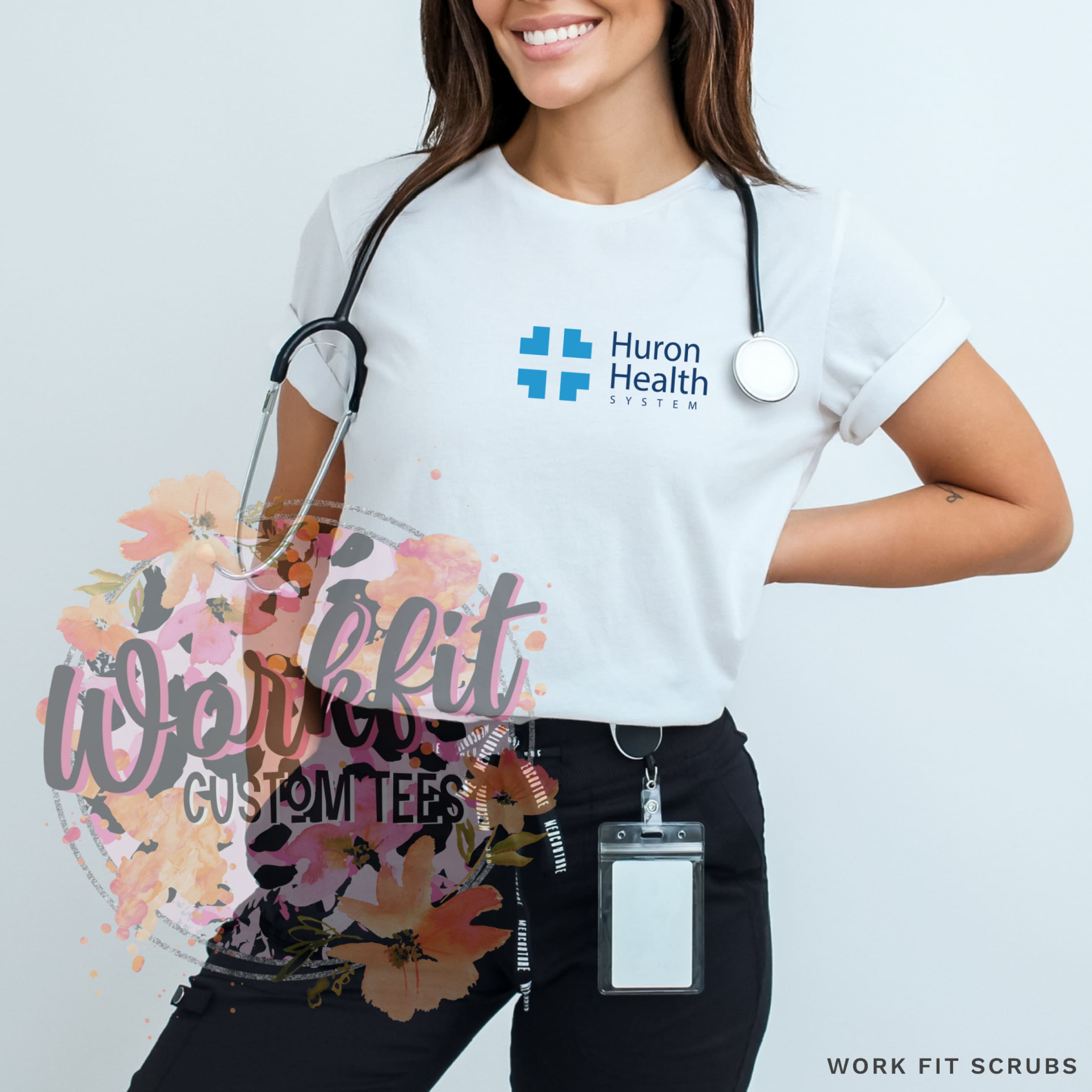 Rep Your Work – Work Fit Scrubs